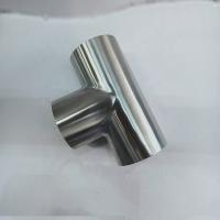 China Butt Welding Fitting UNS S31803 Equal Tee 1”Duplex Stainless Steel ASME B16.9 for sale