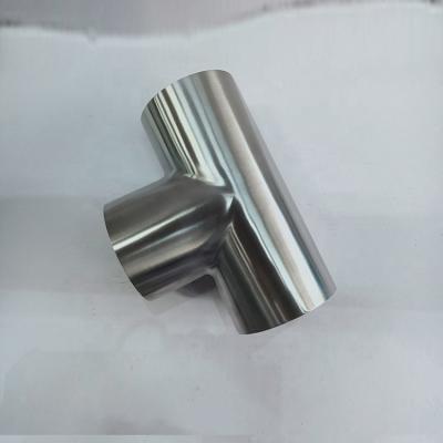 China Butt Welding Fitting UNS S31803 Equal Tee 1”Duplex Stainless Steel ASME B16.9 for sale