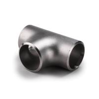 China Duplex Stainless Steel Pipe Fittings Equal Tee A182 Gr.F51 ASME B16.9 SCH80 for sale