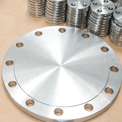 China Duplex Stainless Steel Flanges Blind Flange UNS S31254 900# 1