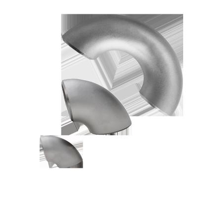 China 180D Butt-Welding Fittings Duplex Stainless Steel Elbow UNS S31803 Short Radius Bend for sale