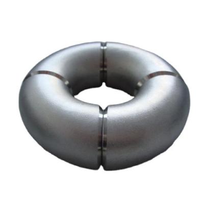 China 90 Degree Super Duplex Stainless Steel S32750 Elbow Butt-Welding Fittings Long Radius Bend for sale