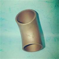 China Copper Nickel Steel Pipe Fitting Customized Size C70600 BW Elbow LR 90D SCH40 ASME B16.9 for sale