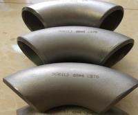 China Butt Welding Pipe Fittings Nickel Alloy Steel Elbow B366 WPNIC11 Long Radius Bend 180D ASME B16.9 for sale