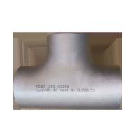 China Super Duplex Stainless Steel Butt-Welding Fittings S32760  SCH40 Equal Tee 1