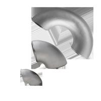 China 180 Degree Stainless Steel Sliver Elbow Butt Welding Short Radius Bend A304 WP316 for sale