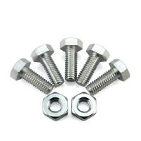 China M12 M16 A2-70 A4-70 A4-80 SS304 SS 316 Hex Bolts And Nuts S32750 32760 for sale