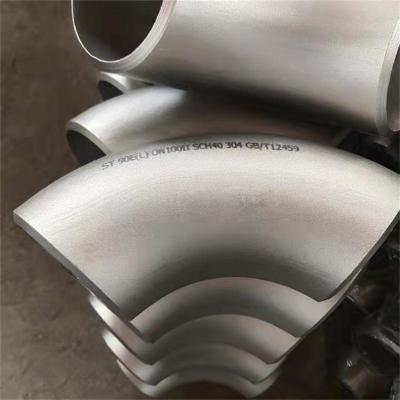 China Nickel Alloy Steel Pipe Fitting 90 Degree Incoloy800 Elbow Long Radius Bend ANSI B16.9 for sale