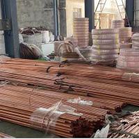 China Brass Pipe Red Copper Tube 99.99 Seamless Copper Pipes T1 T2 T3 C11000 for sale