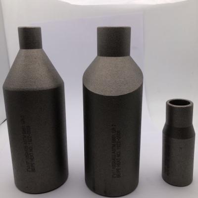 China Titanium Alloy Steel Pipe Fittings ASTM B363 Ti Gr7 2'' x 1'' SCH10S x SCH40S Titanium Alloy Swage Nipple for sale