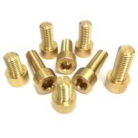 China Fastener Din 912 M3 M4 X 16 Mm Hex M5 M6 M36x2 St Black Green Colored Anodized Allen Bolt Aluminum Screws for sale