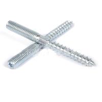 China Wood Thread Hanger Headed Self-Tapping Machine Bolts Solar Mounting Nut Threaded Double Head Double Ended Screw Bolt for sale