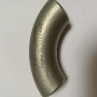 China Duplex Stainless Steel 90D / 180D Elbow Butt Welding Pipe Fittings A182 Gr.F51 1/2