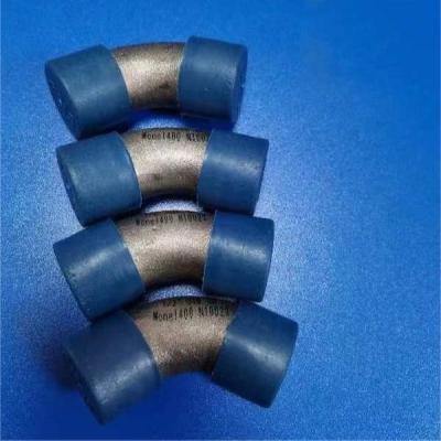 China Steel Pipe Fittings Elbow LR Nickel Alloy ASTM B366 N04400 Monel 400 90 Degree Elbow for sale