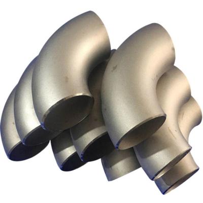 China Titanium Alloy Fittings SR BW 90°Elbow Ti Gr2 3