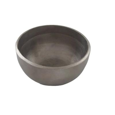 China Titanium Pipe Cap ASTM B363 Ti Gr7 2'' X 1'' SCH10S X SCH40S Titanium Alloy Steel Pipe Fittings Forged for sale