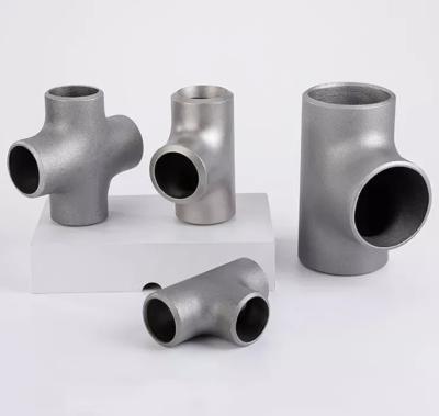 China Tees ASTM 600/601/625 Nickel Alloy Tee 625 Uns N06625 Forged Pipe Fitting Straight Tee for sale