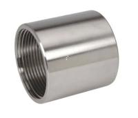 China ANSI/ASME Stainless Steel Carbon Steel Socket Welding Coupling Customizable Sizes & Material Industrial Grade for sale