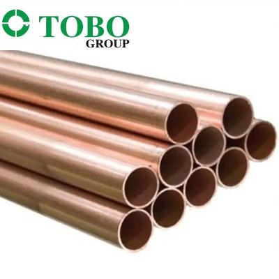 China Copper Tube Cheap 99% Pure Copper Nickel Pipe 20mm 25mm Copper Tubes 3/8 brass tube pipe for sale