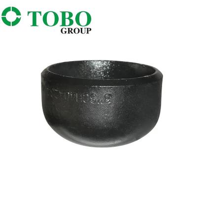 China carbon steel weld cap hemispherical customized size sch40 steel pipe alloy steel end caps fittings for sale