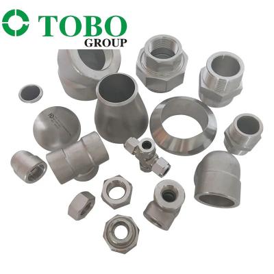 China 316L 304 Stainless Steel Pipe Fitting Nickel Alloy Pipe Fitting MT23 for sale