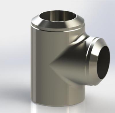 China Seamless Butt Welding Target Tee  4