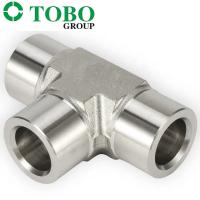 China 2023 latest alloy steel forged pipe fittings, stainless steel threaded socket welding etc tee for sale