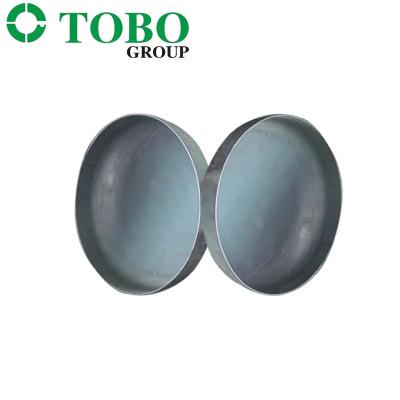 China Butt Welding Pipe Fittings UNS S32750 Super Duplex Stainless Steel Cap 2 1/2