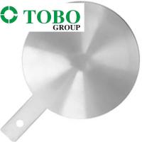 China Forged Flange Pipe Fitting Alloy Steel 3 Inch Class 600 Paddle Blind Flange for sale