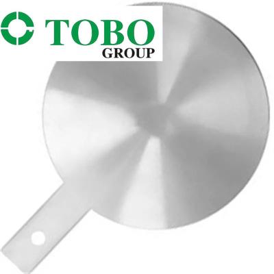 China Forged Flange Pipe Fitting Alloy Steel 3 Inch Class 600 Paddle Blind Flange for sale