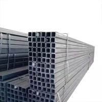 China Square Galvanized Steel Pipe Seamless Hot Dip Rectangular Steel Construction Tube for sale