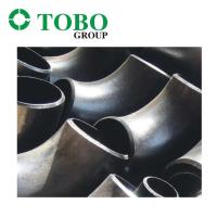 China TOBO A234 Alloy Steel Pipe Fittings 90 Deg Elbow Seamless Carbon Steel Elbow for sale