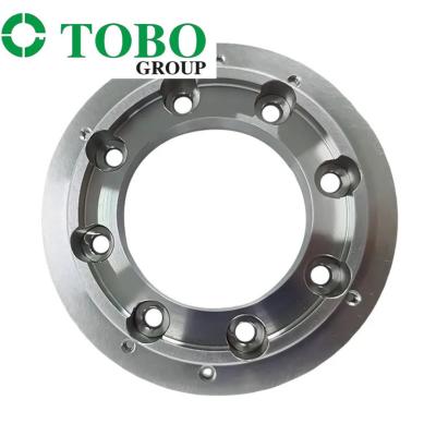 China Factory sale Alloy Steel Plate Type forged threaded flange Carbon Steel Flange for sale