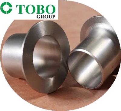 China 1/2 in -48 in Schedule 5S to schedule 80 ASME B16.9 ASME B363 EN1092 WPT2 Titanium Lap joint Stub End for sale