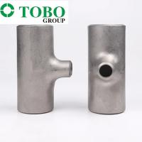 China Carbon Steel Pipe Fittings Tee smls. Red. 60,3x5,6/26,9x4,0 P255QL or P275NL2 or P355NL2 TC2 ASME B16.9 for sale