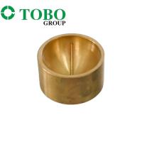 China Customized Bronze/Brass/Copper Alloy Centrifugal Casting Bushing with Oil Groove for sale