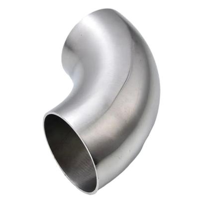 China Nickel Alloy Steel Pipe Fittings SR BW 90°Elbow Monel400 1
