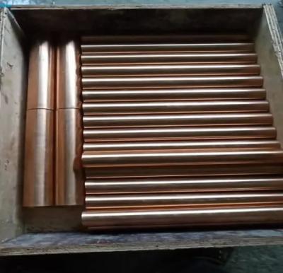China 90/10 Copper Nickel Pipe Straight C12200 2mm Thickness 6m Length Round Coil Tube for sale
