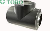 China Butt Welding Fitting UNS S31803 Equal Tee 1”Duplex Stainless Steel ASME B16.9 for sale
