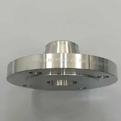 China ASME B16.5 Nickel Alloy Steel Flange F53 3 Inch Class 150 SCH40 WN RF RTJ Flange for sale