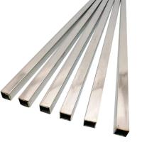 China Rectangular Square Super Duplex Stainless Steel Pipe 201 304 316 430 Round Tubes for sale