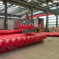 China API5L X52 PSL1 6 Inch SCH40 Plastic Coated Steel Pipe DIN 30678 for sale