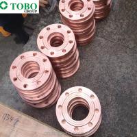 China Slip-On flange connector Copper and nickel flanges C70600 Size 10inch 150#-2500# Slip-On flange connector for sale