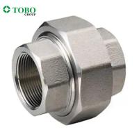 China Forged Threaded Union Stainless Steel Male,Female Threaded Union Pipe Fittings for sale