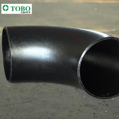 China TOBO Customed Size A234 WP5 Alloy Steel Pipe Fittings / 90 Degree Welded Elbow for sale