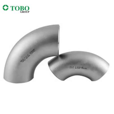 China Stainless Steel Pipe Fittings SMLS BW 45° SR Elbow 316L SCH40 12