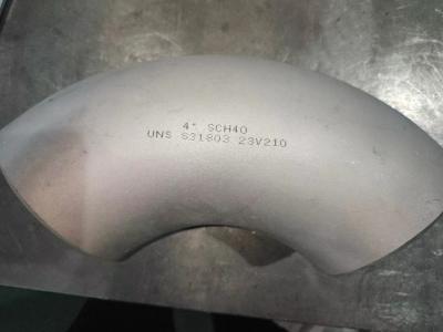 China Super Duplex Pipe Fittings Elbow 90LR BW ASME B16.9 SMLS 4
