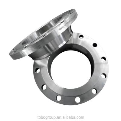 China Super Duplex Stainless Steel Weld Neck Flange DN100 Class 150 RF Forged Slip On Flanges for sale
