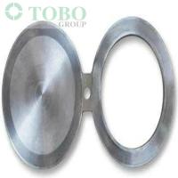 China ASME B16.5 300# RF B564 UNS N06600 Nickel Alloy Steel Flange Spectacle Blind Flange Inconel600 for sale
