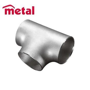 China Butt Welding Fitting Equal Tee A403 WP316 1” ASME B16.9 SCH10S - SCH160 for sale